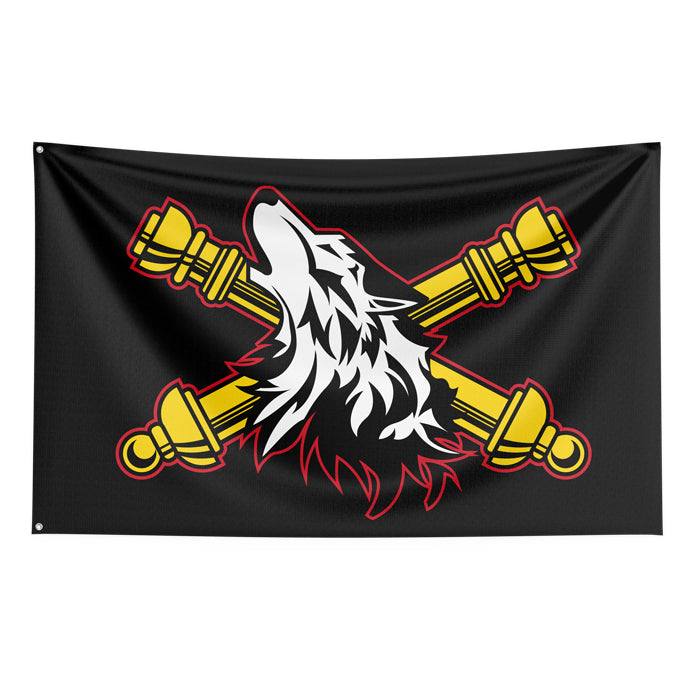 NTC Wolf Flag (56" x 34.5") – Guardian Proline Military