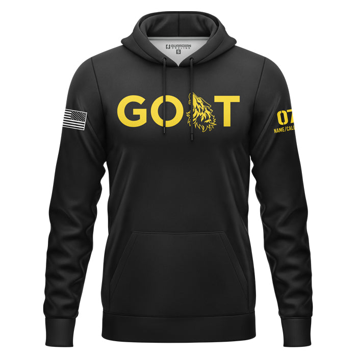 NTC Wolf GOAT Black Hyperion Hoodie (Premium) – Guardian Proline Military