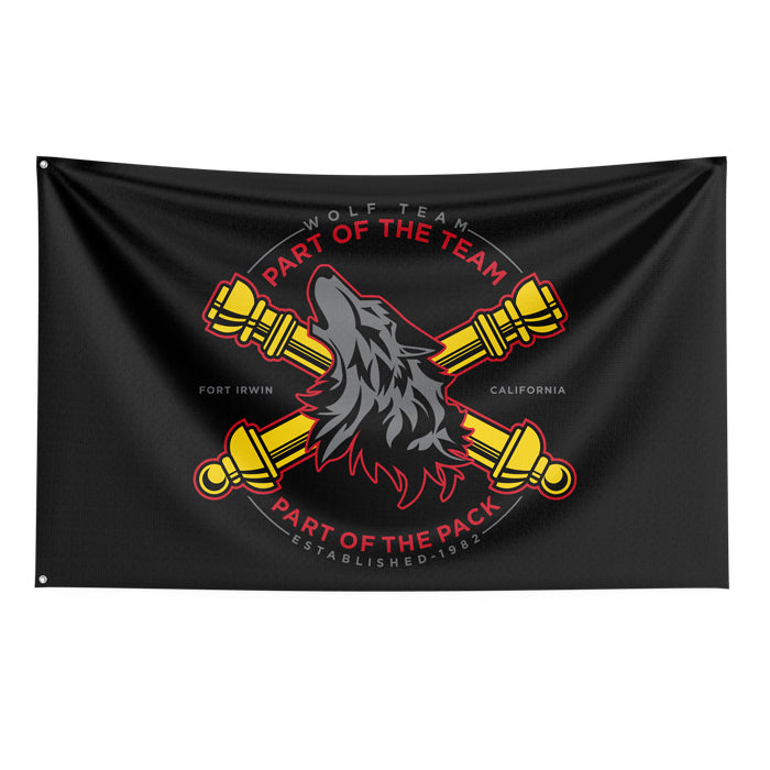 NTC Red Team Black Flag (56" x 34.5") – Guardian Proline Military